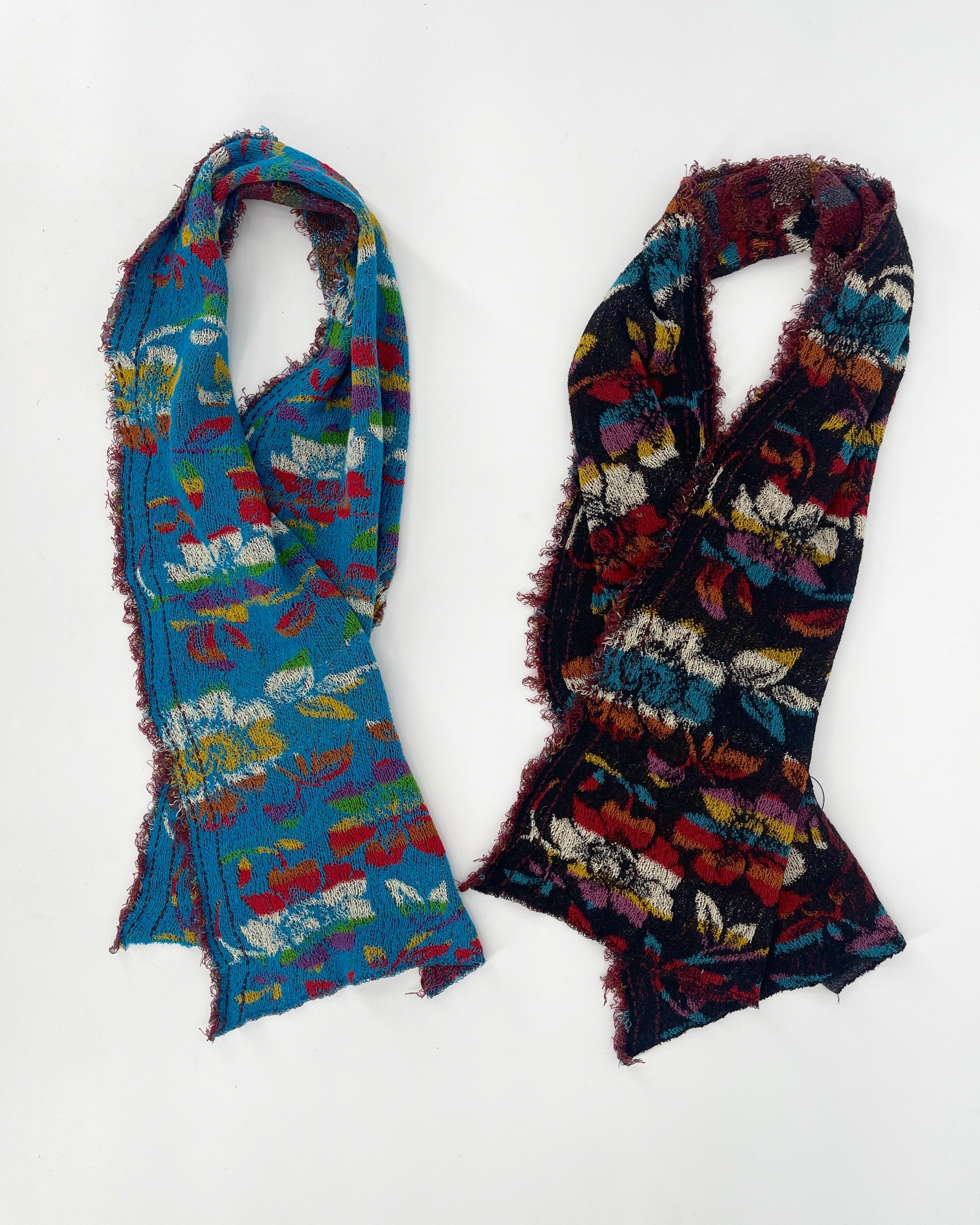 Small Cotton Scarf with Floral Pattern – MOTTO Harvard Square