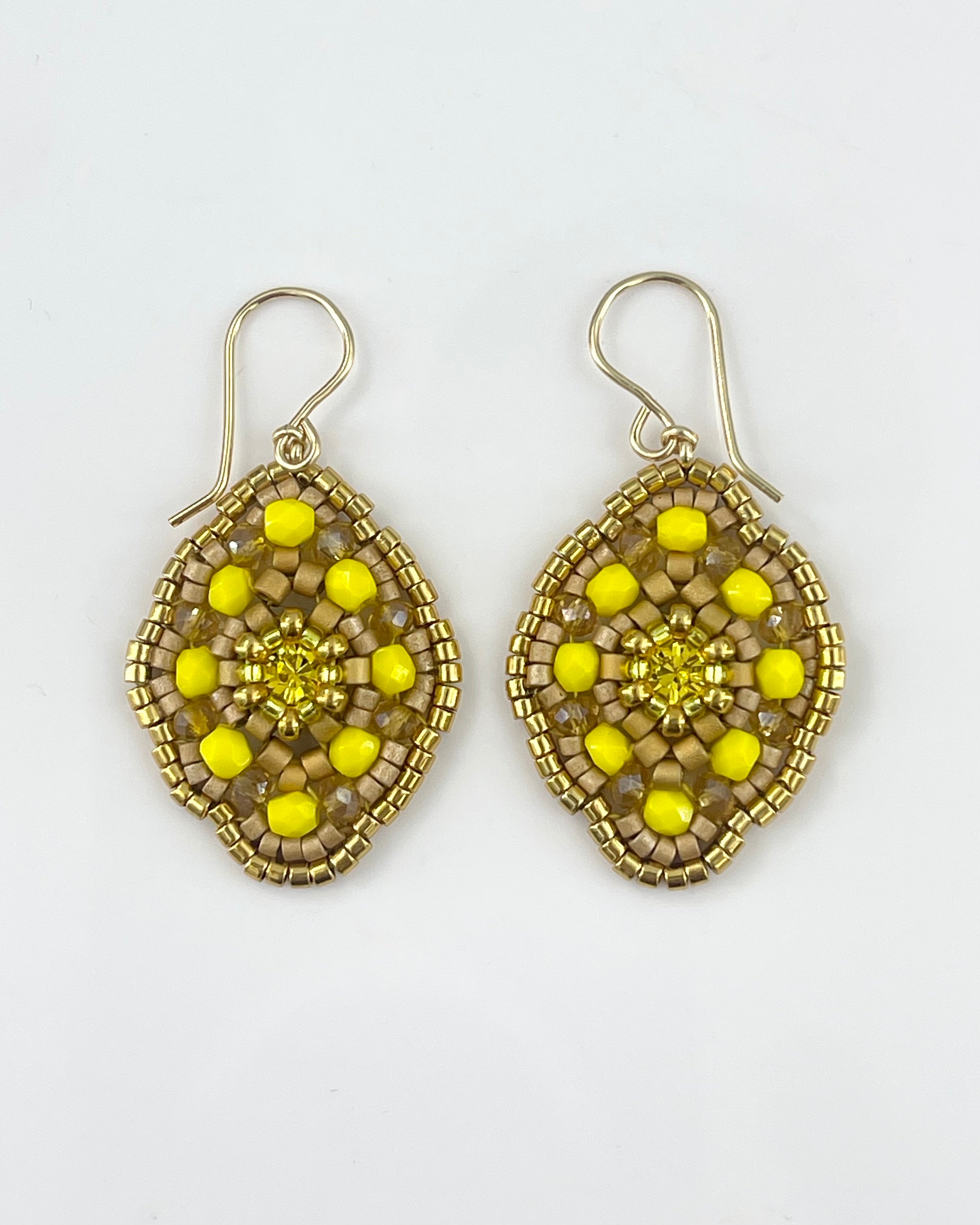 Miguel Ases Yellow Dot Drop Earrings – MOTTO Harvard Square