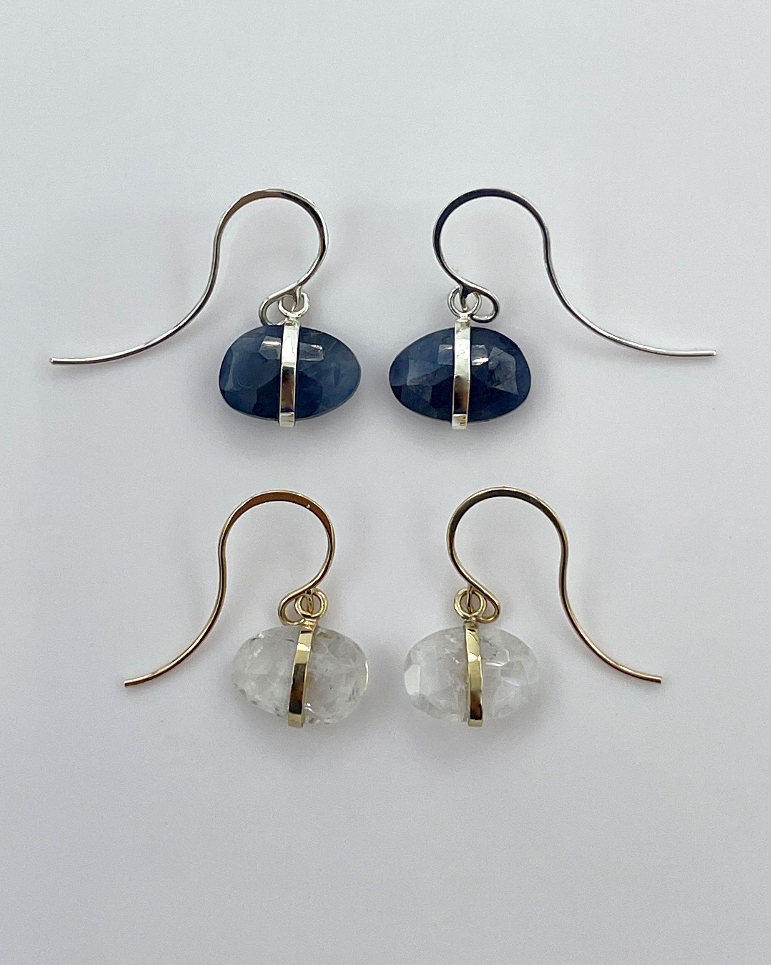 Melissa Joy Manning Single Drop Silver Wrapped Earrings – MOTTO Harvard ...