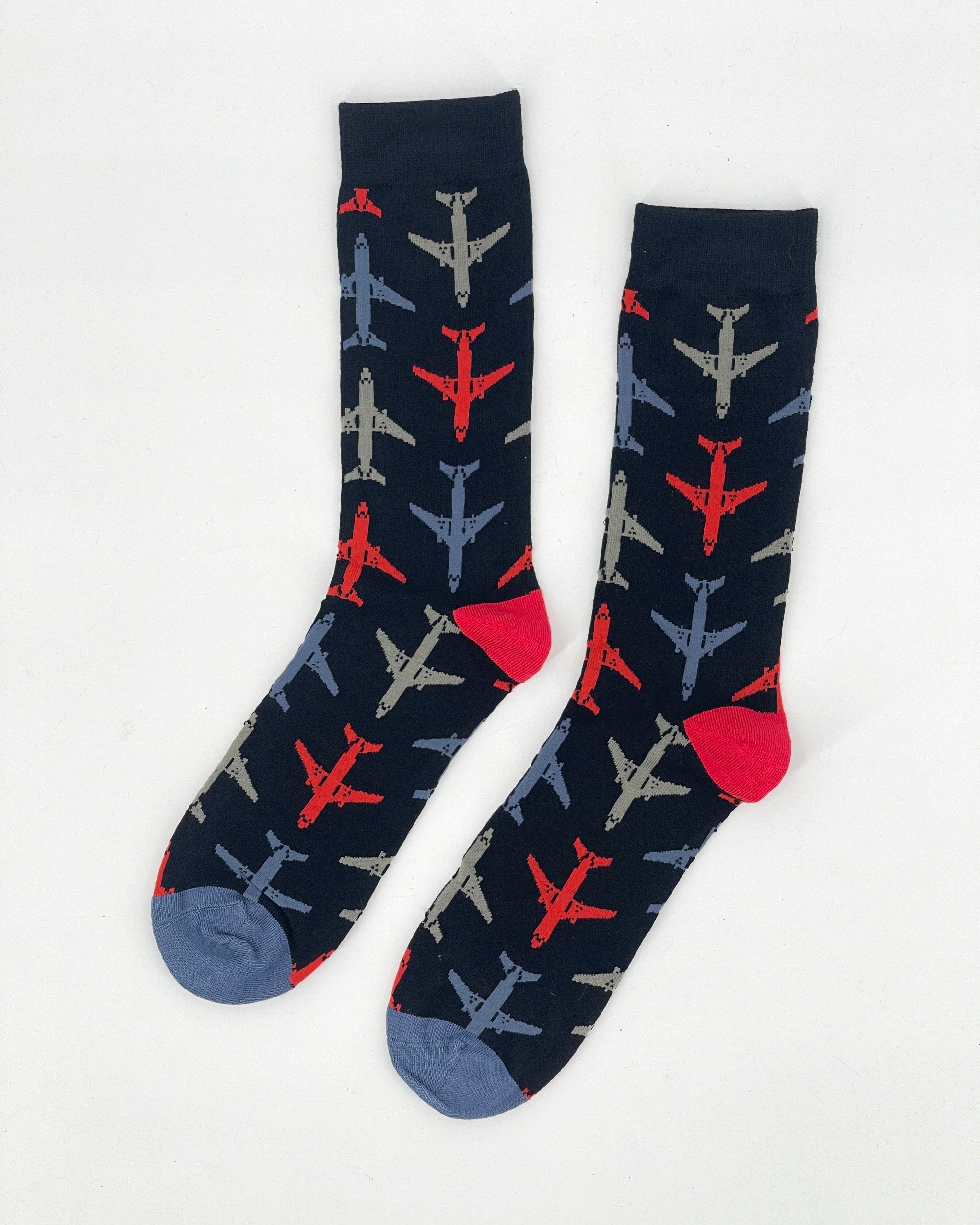 Men's Airplane Socks – MOTTO Harvard Square