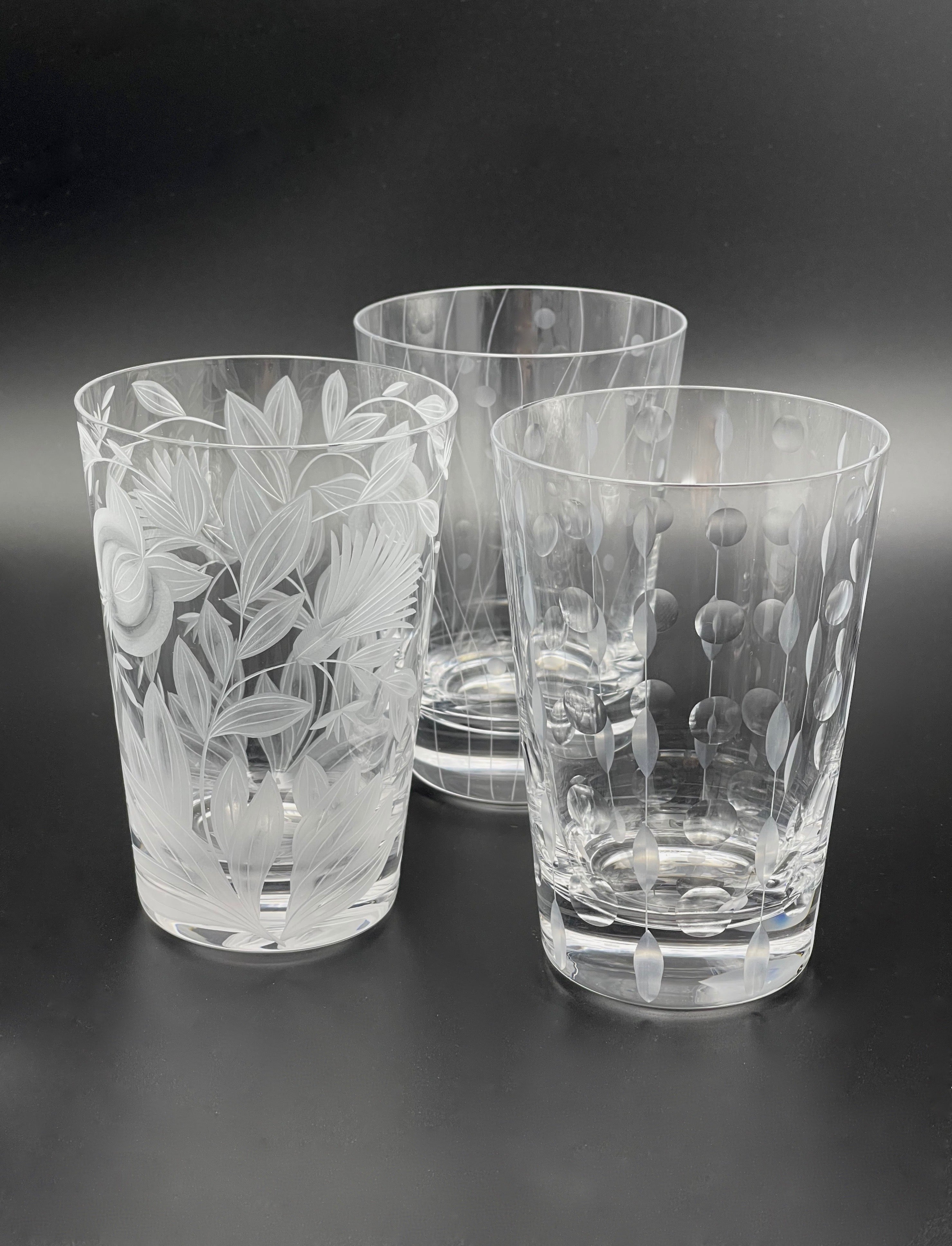 Engraved Crystal Tumblers – MOTTO Harvard Square