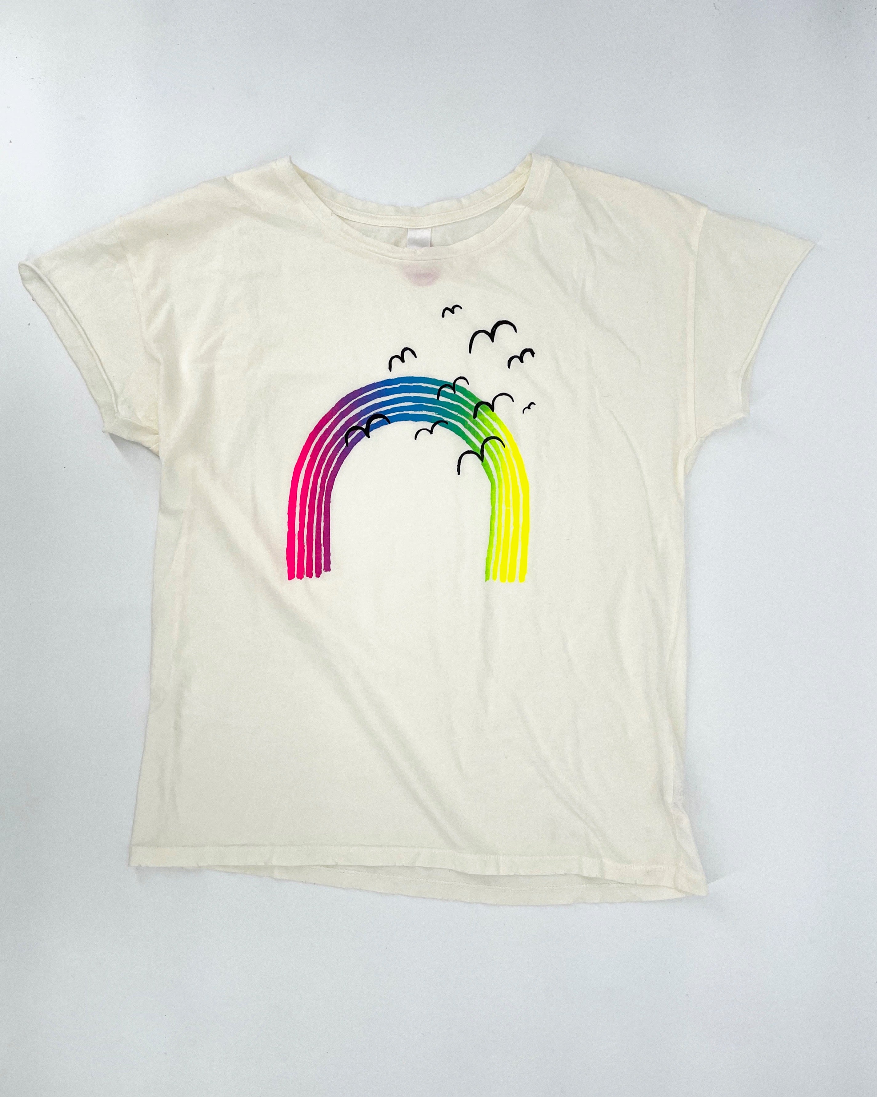 Over the Rainbow White T-Shirts – MOTTO Harvard Square