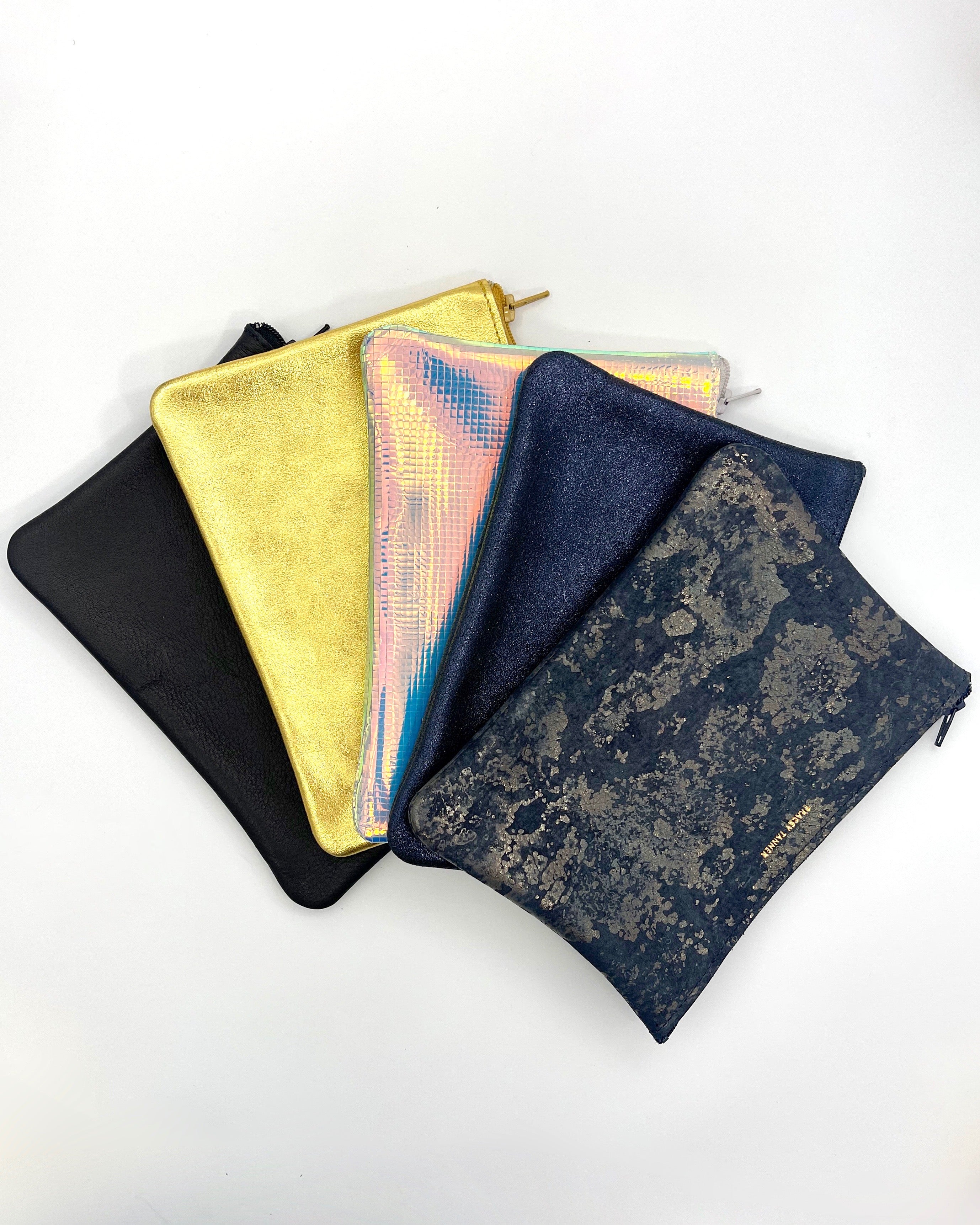 Medium Zip Leather Pouches – MOTTO Harvard Square